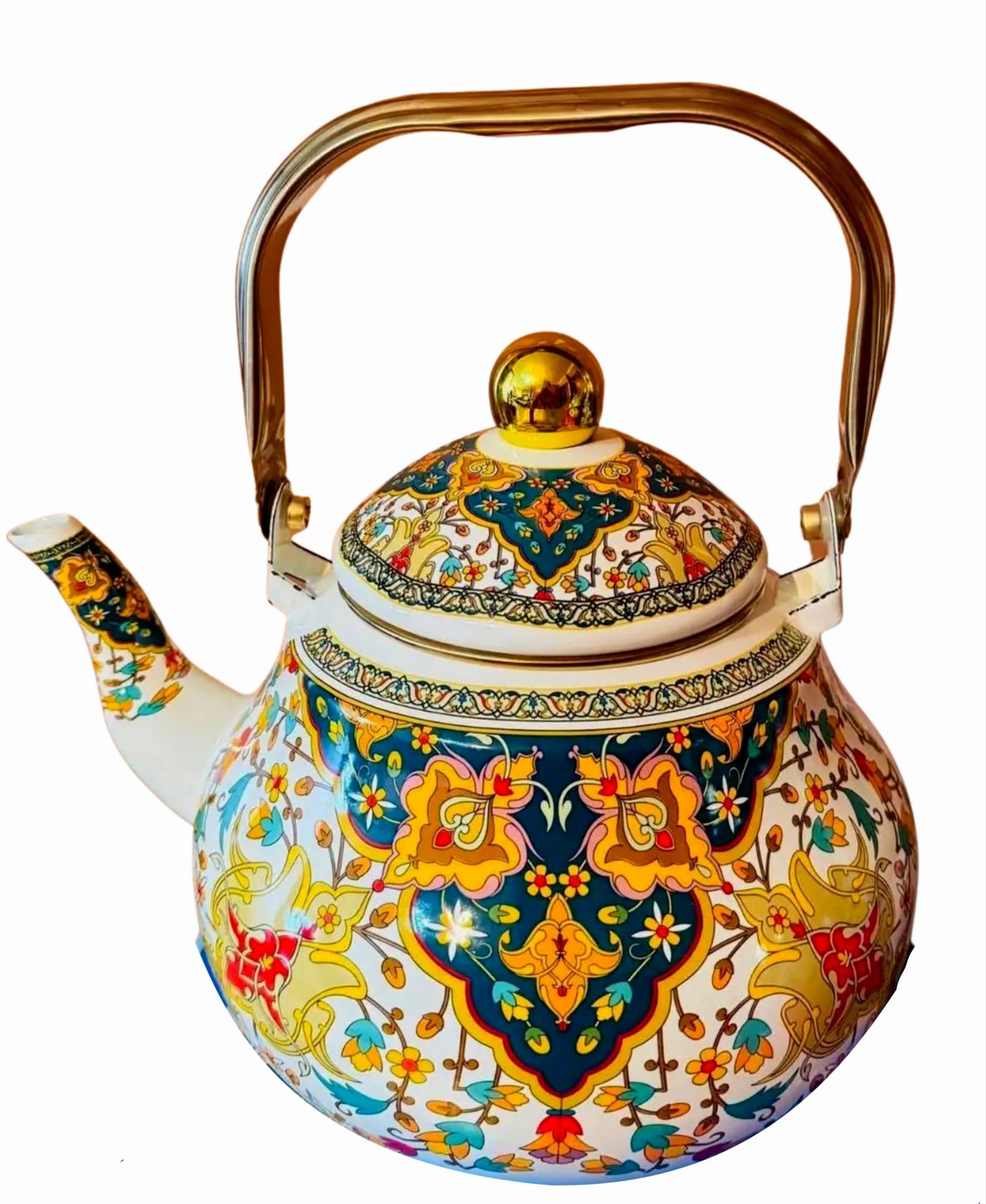 1.5 Liter Enamel Tea Pot, Tea Kettle - ShoGhor শো-ঘর | Home Decor ...